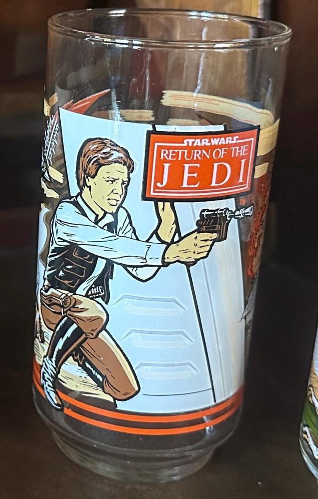 1983 Burger King/coca Cola Return of the Jedi Han Solo/luke Skywalker ...