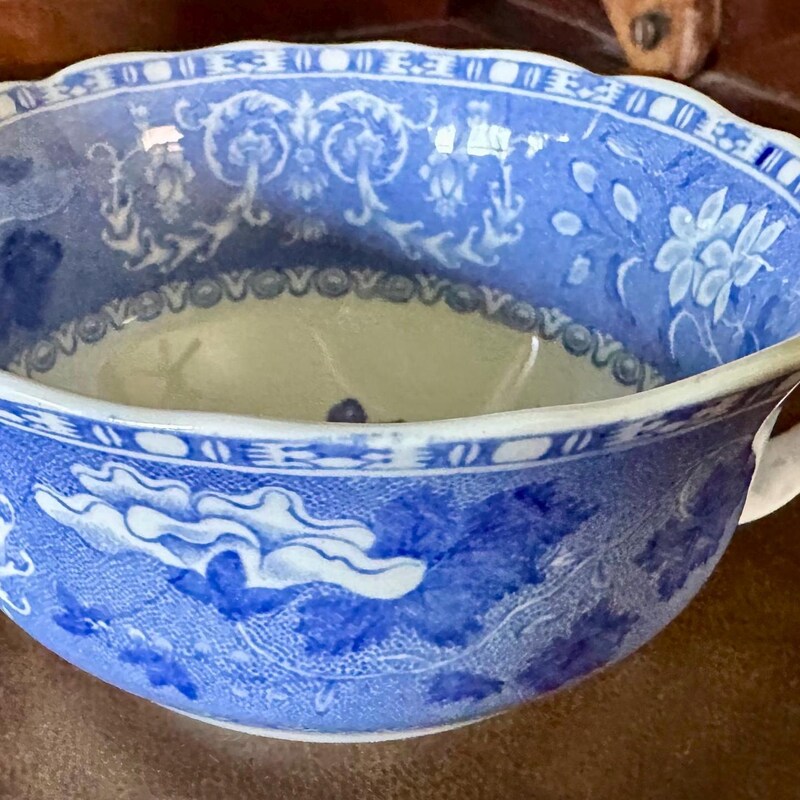 Copeland Blue Teacup - Etsy