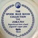 Spode Blue Room Collection the Zebra Pen Blue Transferware Dinner Plate ...