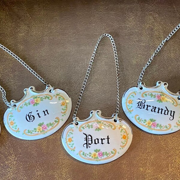 Decanter Tags - Etsy