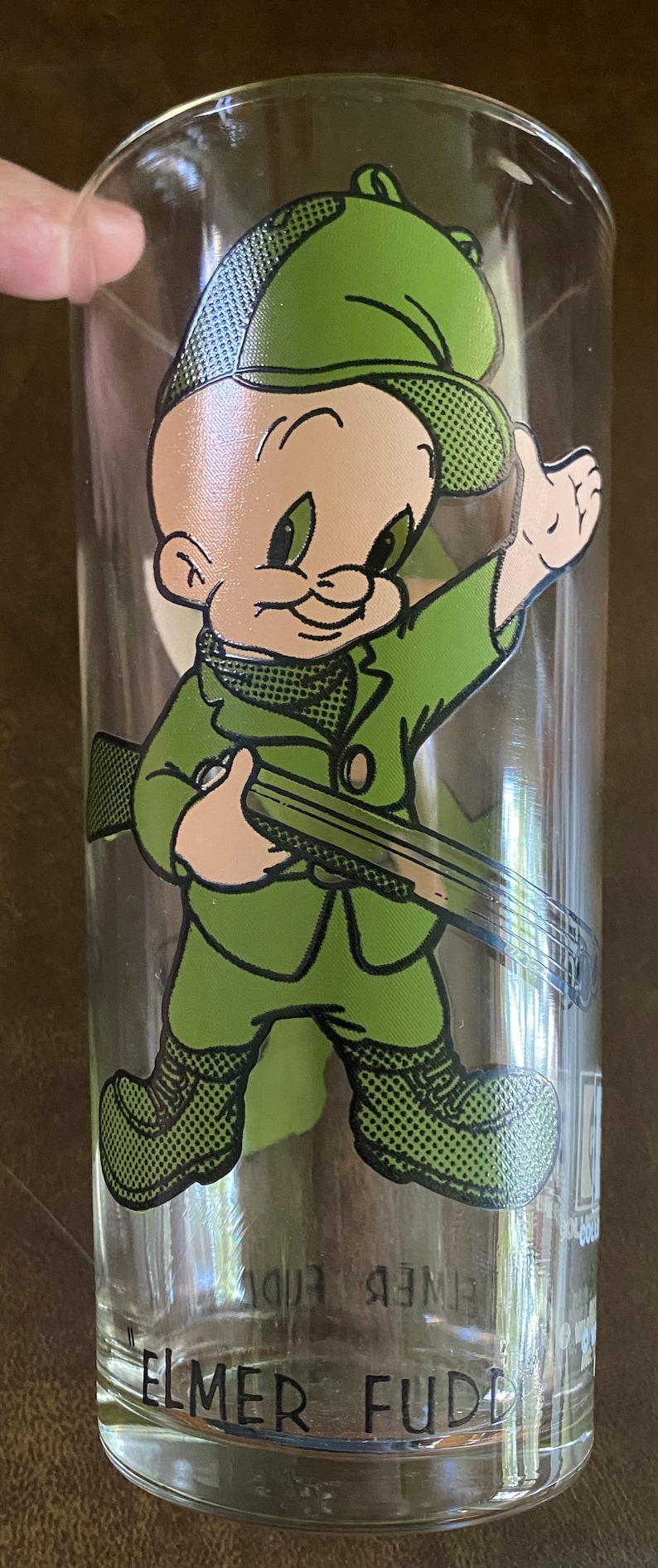 Vintage 1973 elmer Fudd Pepsi Character Glass - Etsy