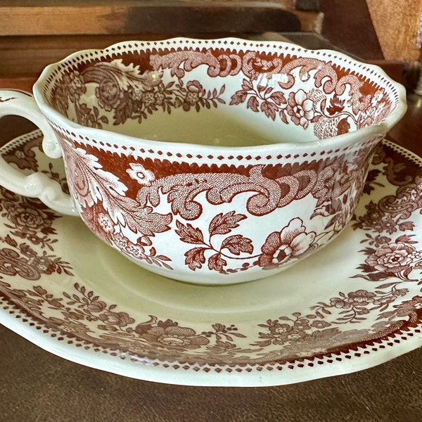 Transferware Teacup - Etsy