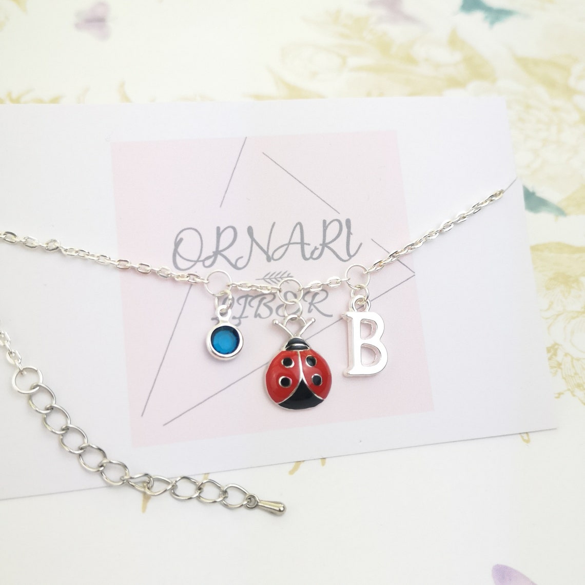 Ladybug bracelet ladybug jewelry adjustable silver charm | Etsy