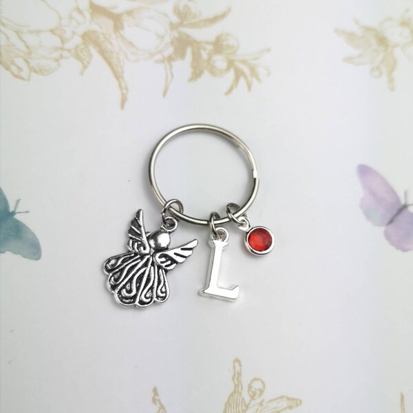 Angel Keyring - Etsy