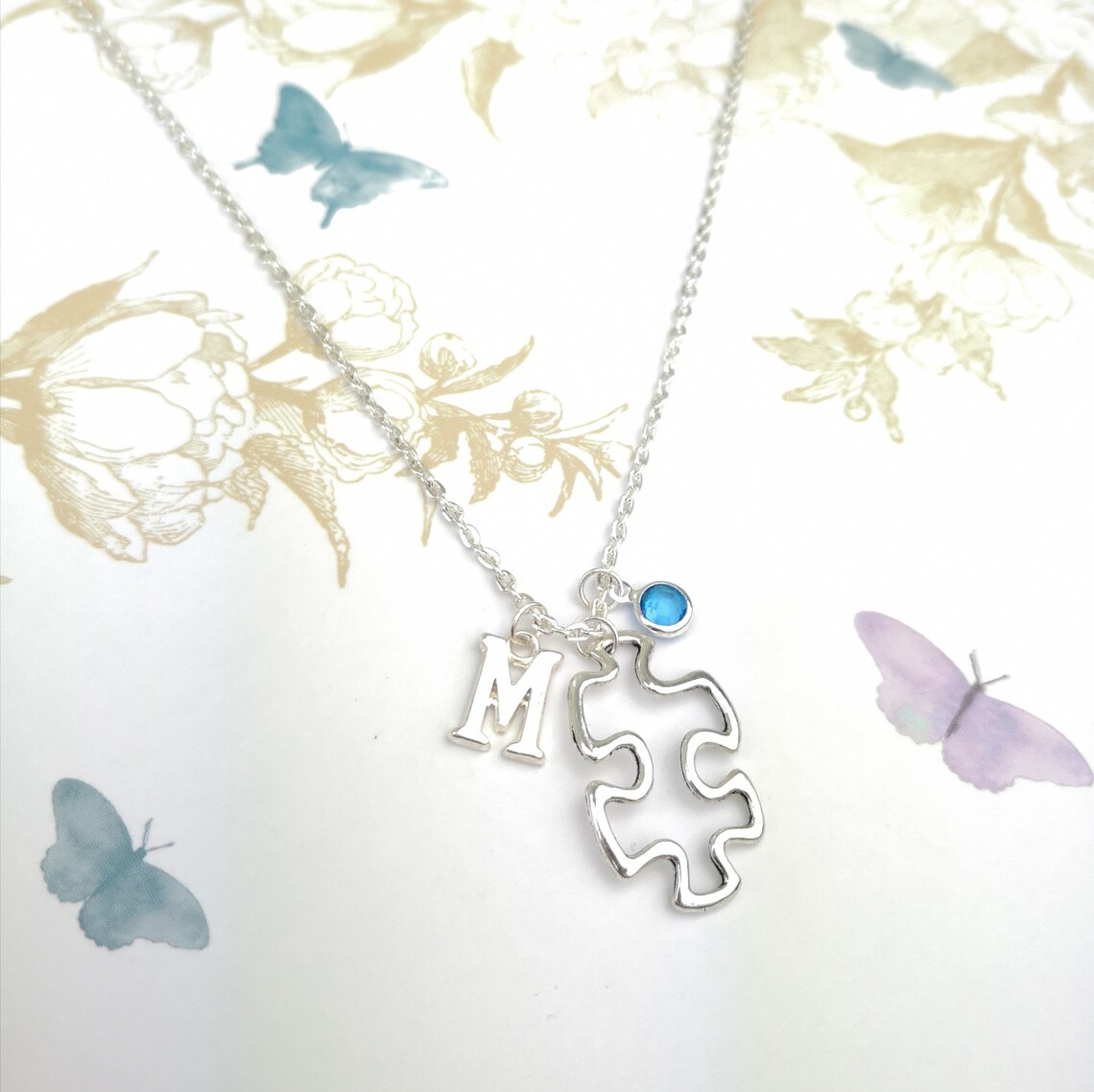 Puzzle Piece Necklace Jigsaw Necklace Personalized Gift Bff - Etsy UK