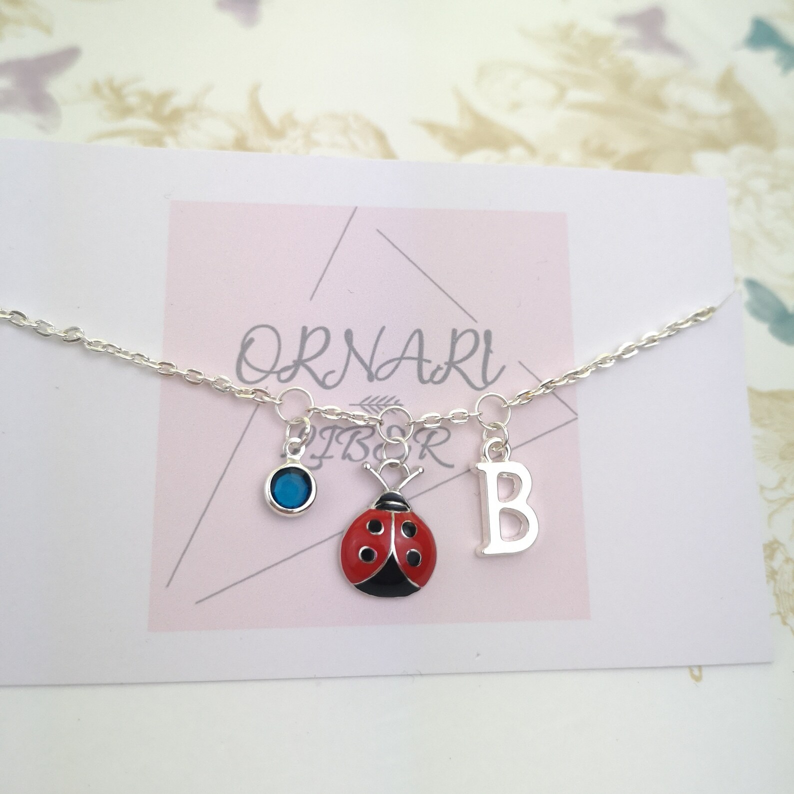 Ladybug bracelet ladybug jewelry adjustable silver charm | Etsy