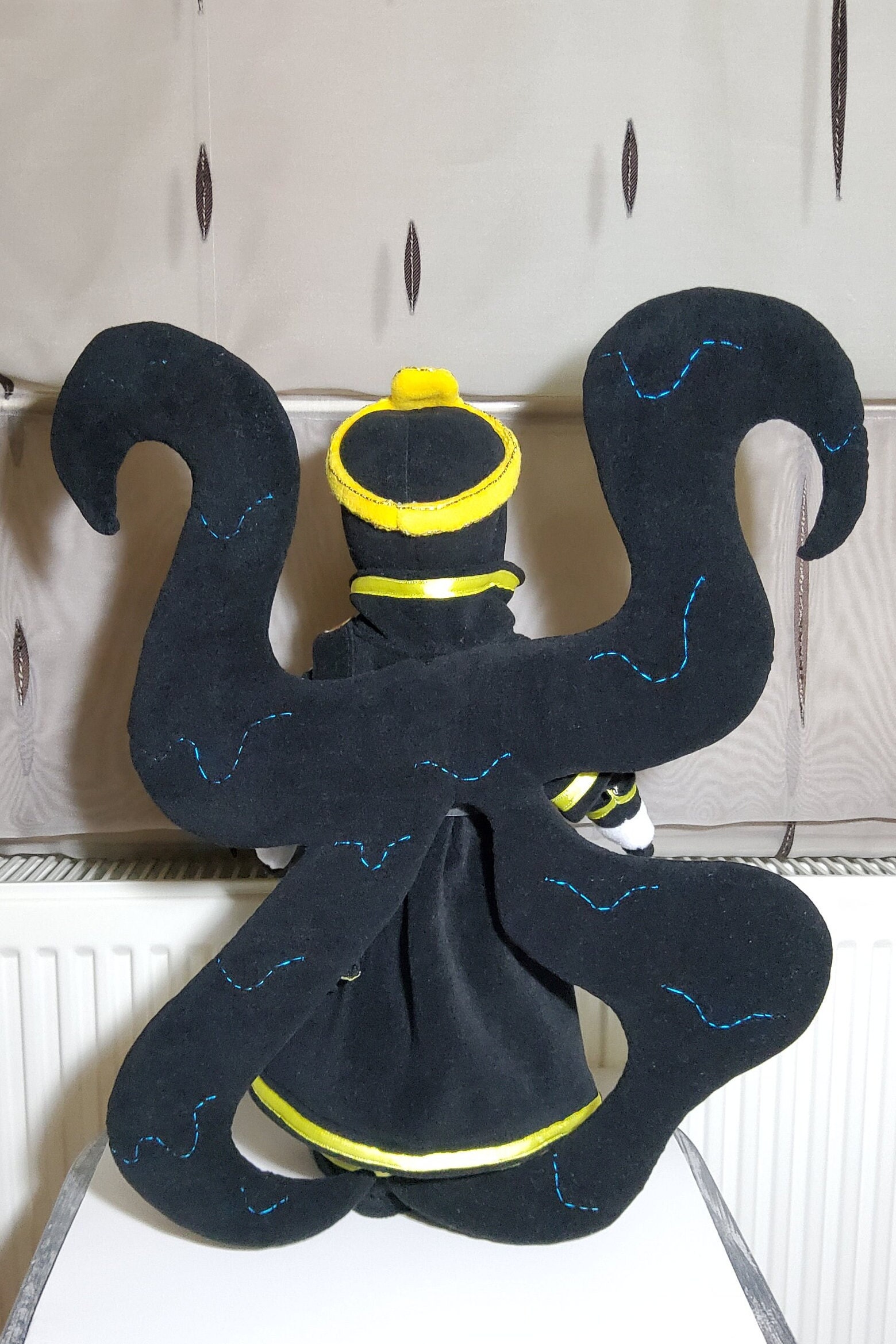 Empire Corrupted Nightmare Sans Plush Toy. All Parts of Doll's Clothes ...