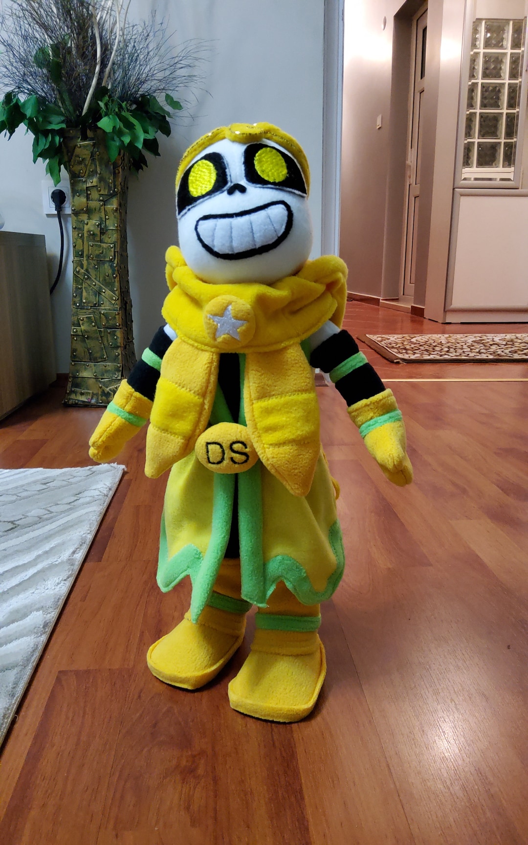 Empireverce Dream Sans Plush Toy. All Parts of Doll's Clothes Are ...