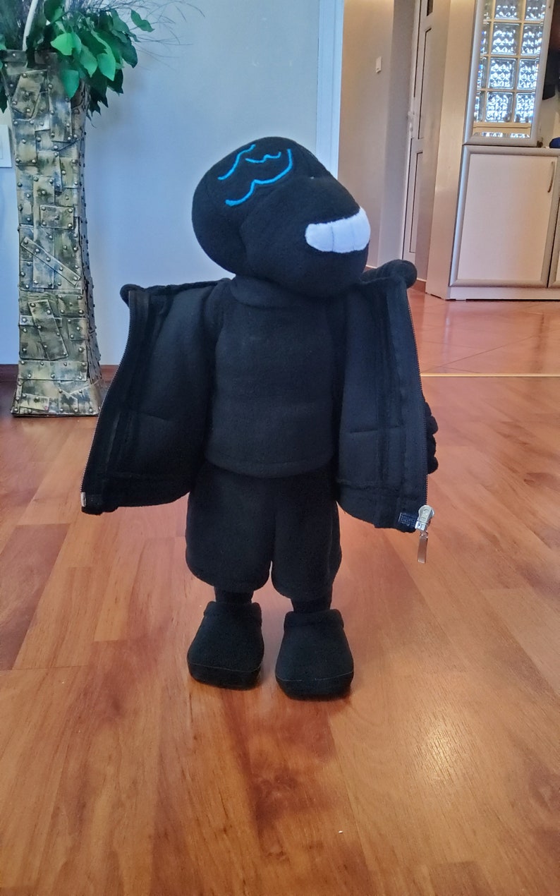 Empire Corrupted Nightmare Sans Plush Toy. All Parts of Doll's Clothes ...