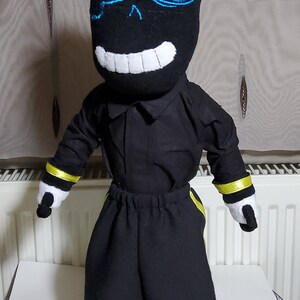 Empire Corrupted Nightmare Sans Plush Toy. All Parts of Doll's Clothes ...