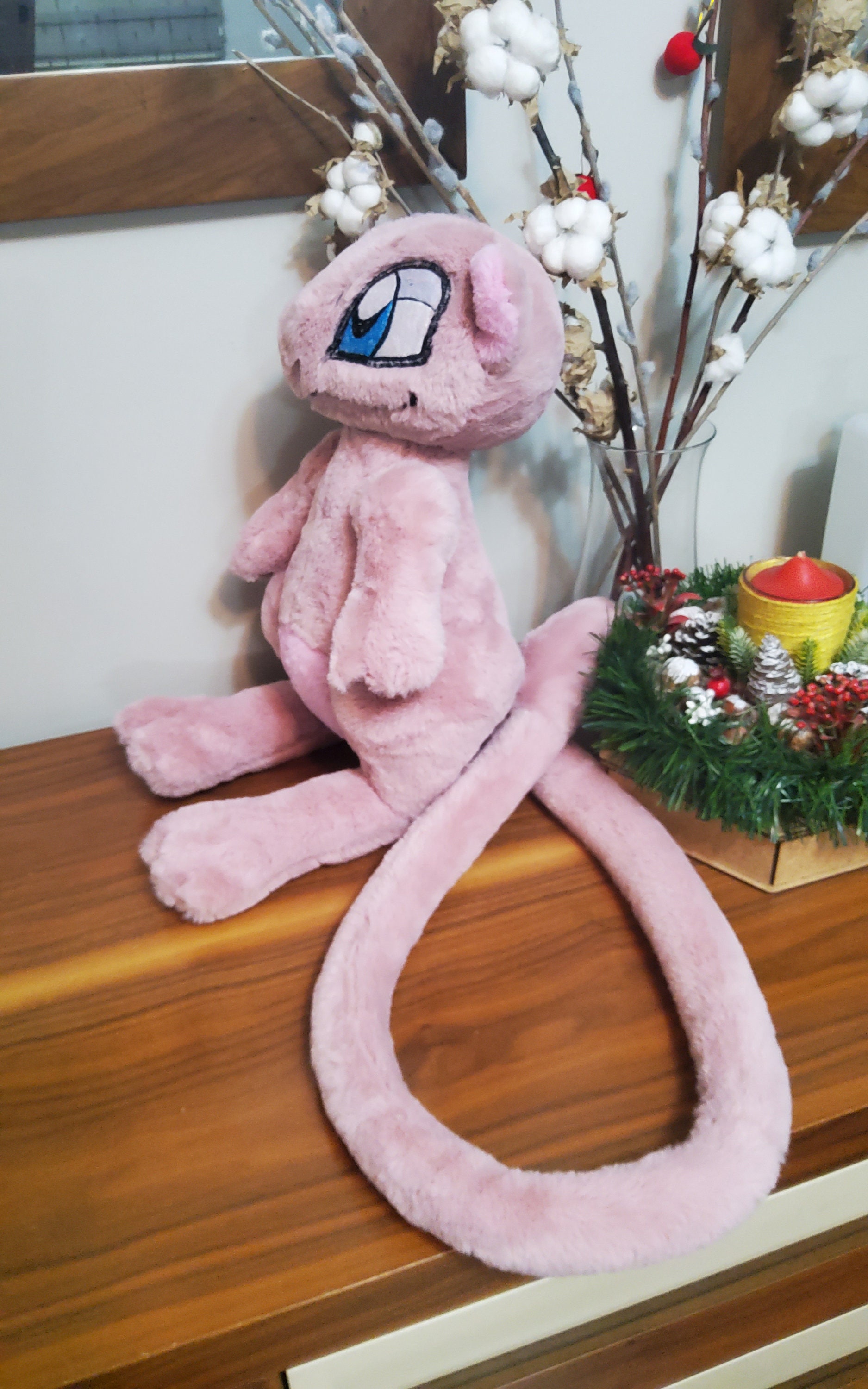 Legendary Pokemon Mew Plushie Toy. Toy Size: 60cm. 20 Inch - Etsy