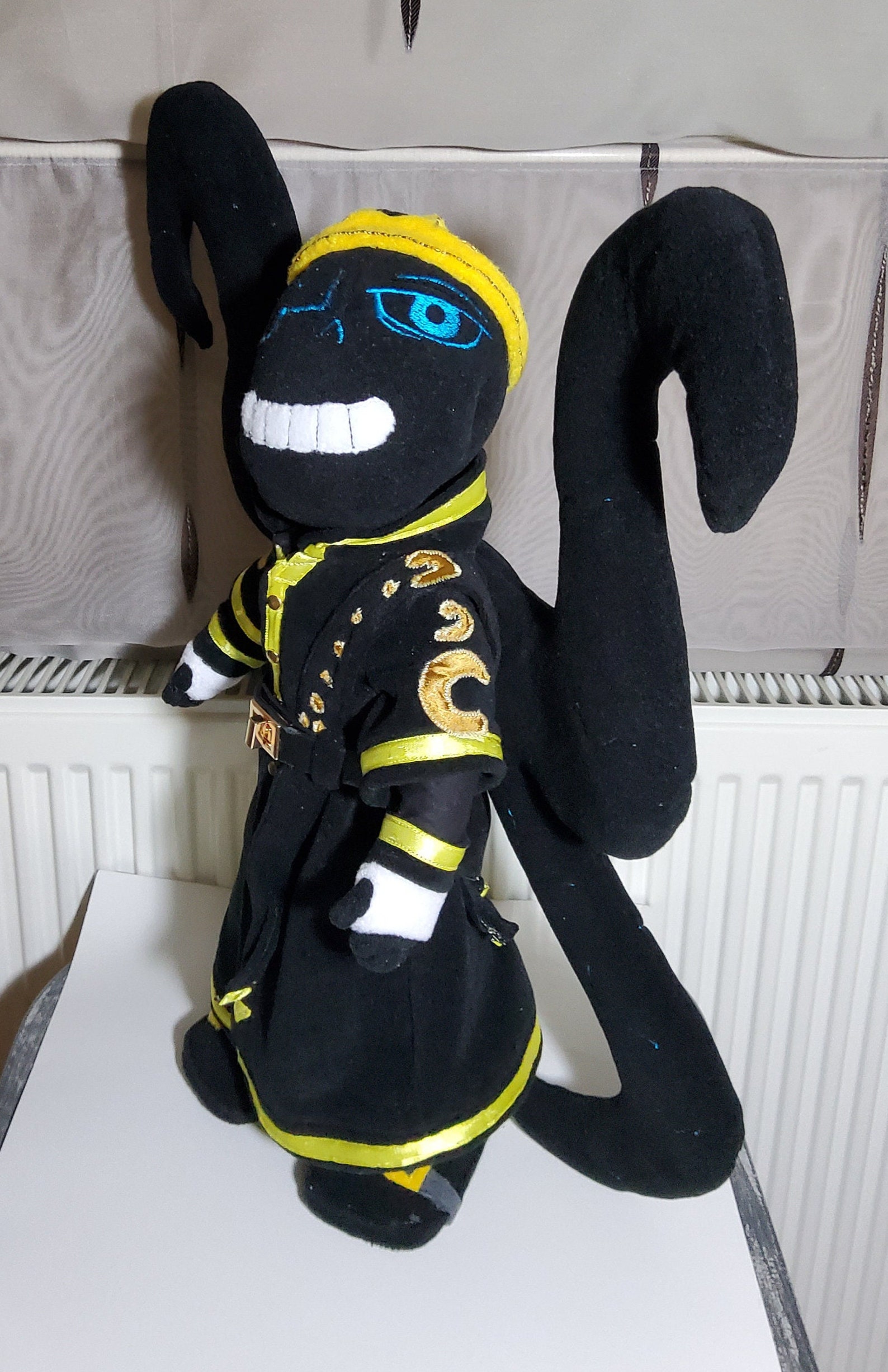 Empire Corrupted Nightmare Sans Plush Toy. All Parts of Doll's Clothes ...