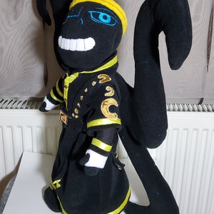 Empire Corrupted Nightmare Sans Plush Toy. All Parts of Doll's Clothes ...