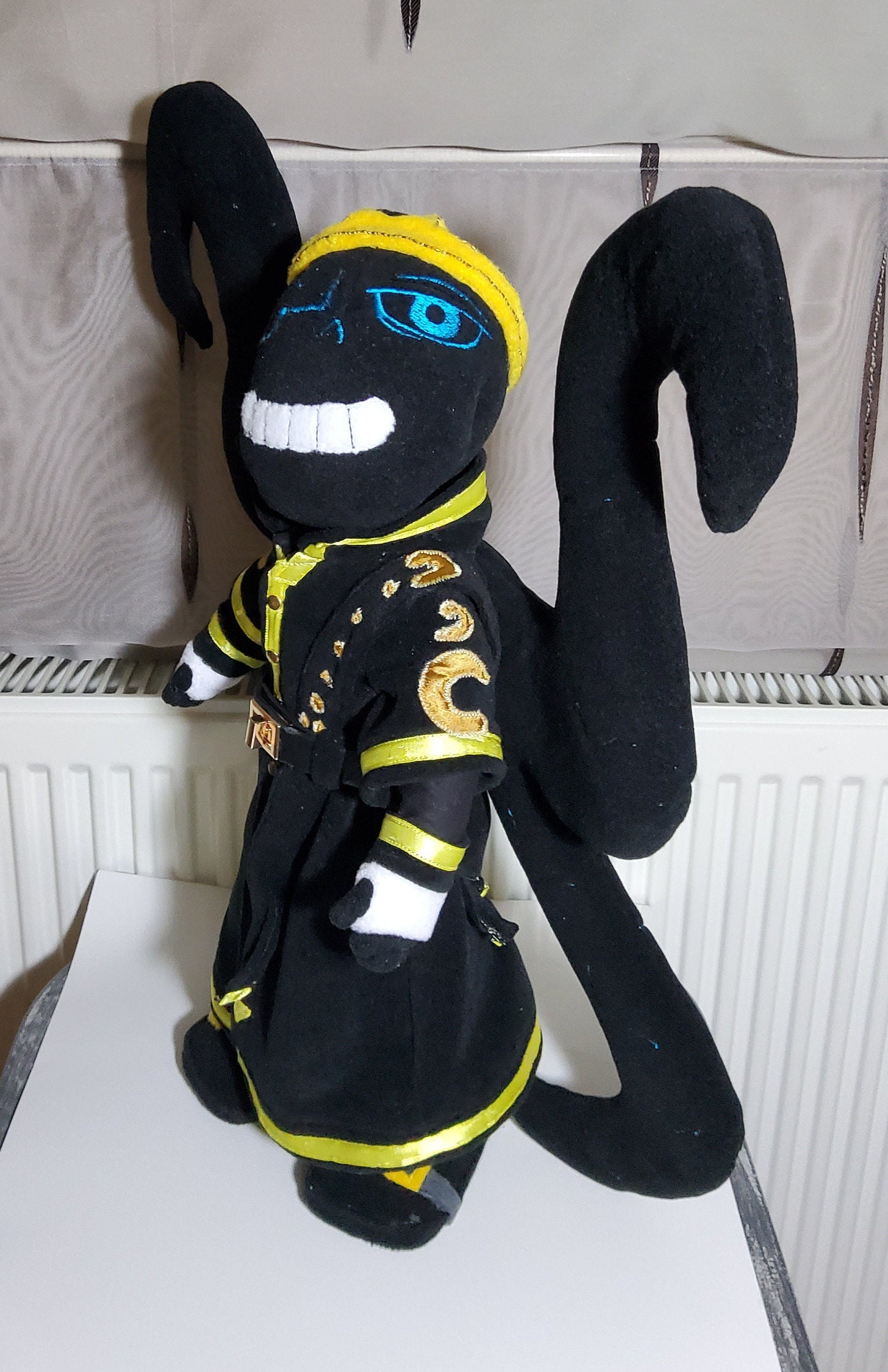 Empire Corrupted Nightmare Sans Plush Toy. All Parts of Doll's Clothes ...