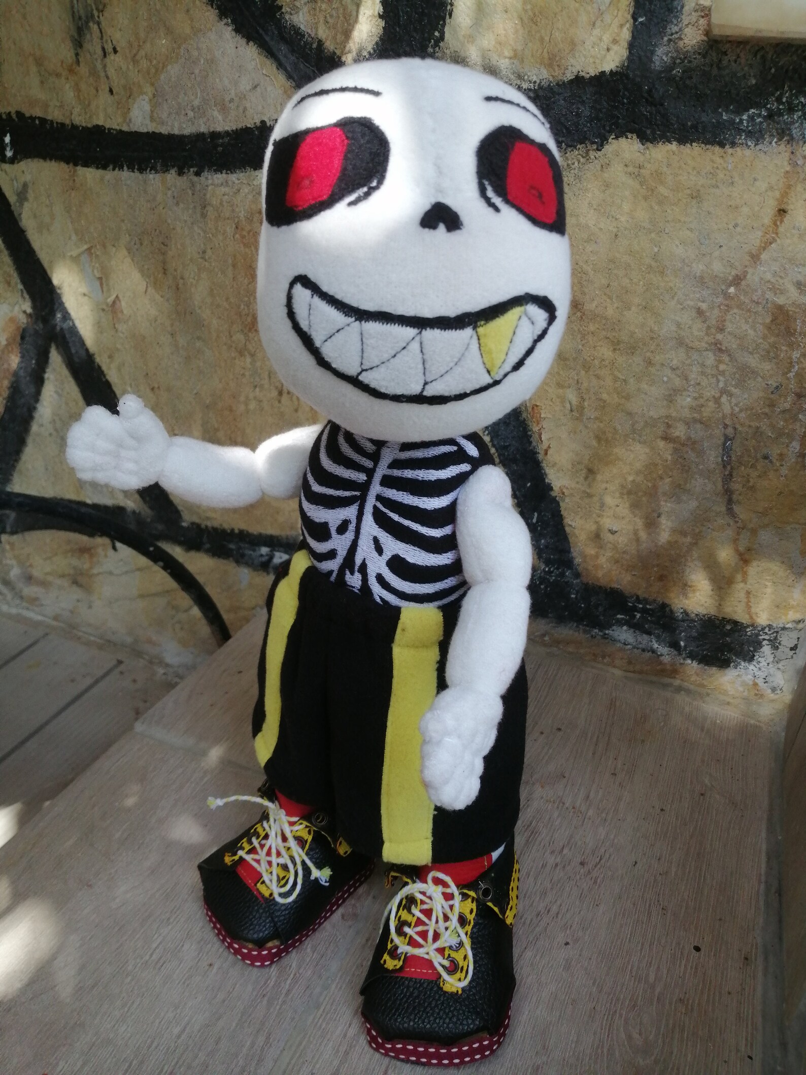 Underfell Sans Plush Toy.underverse.all Parts of the - Etsy