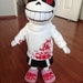 Horrortale Sans Plush Toy.underverse.all Parts of the Doll's Clothes ...