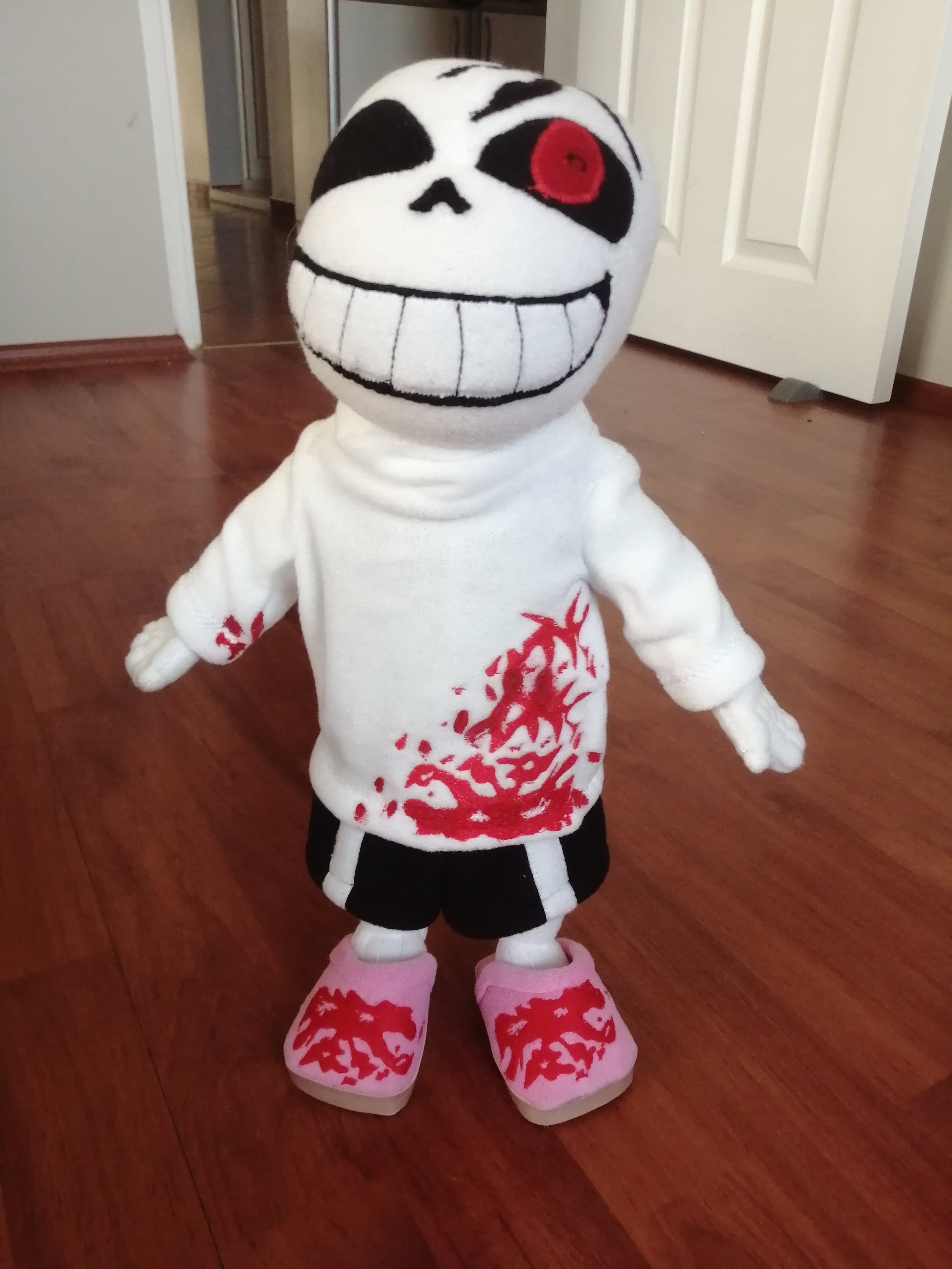 Horrortale Sans Plush Toy.underverse.all Parts of the Doll's Clothes ...