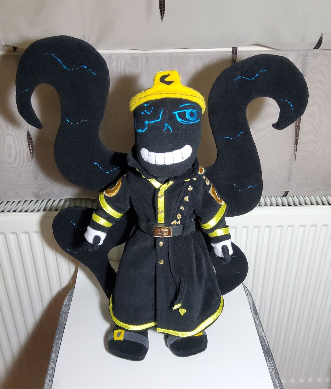 Empire Corrupted Nightmare Sans Plush Toy. All Parts of Doll's Clothes ...