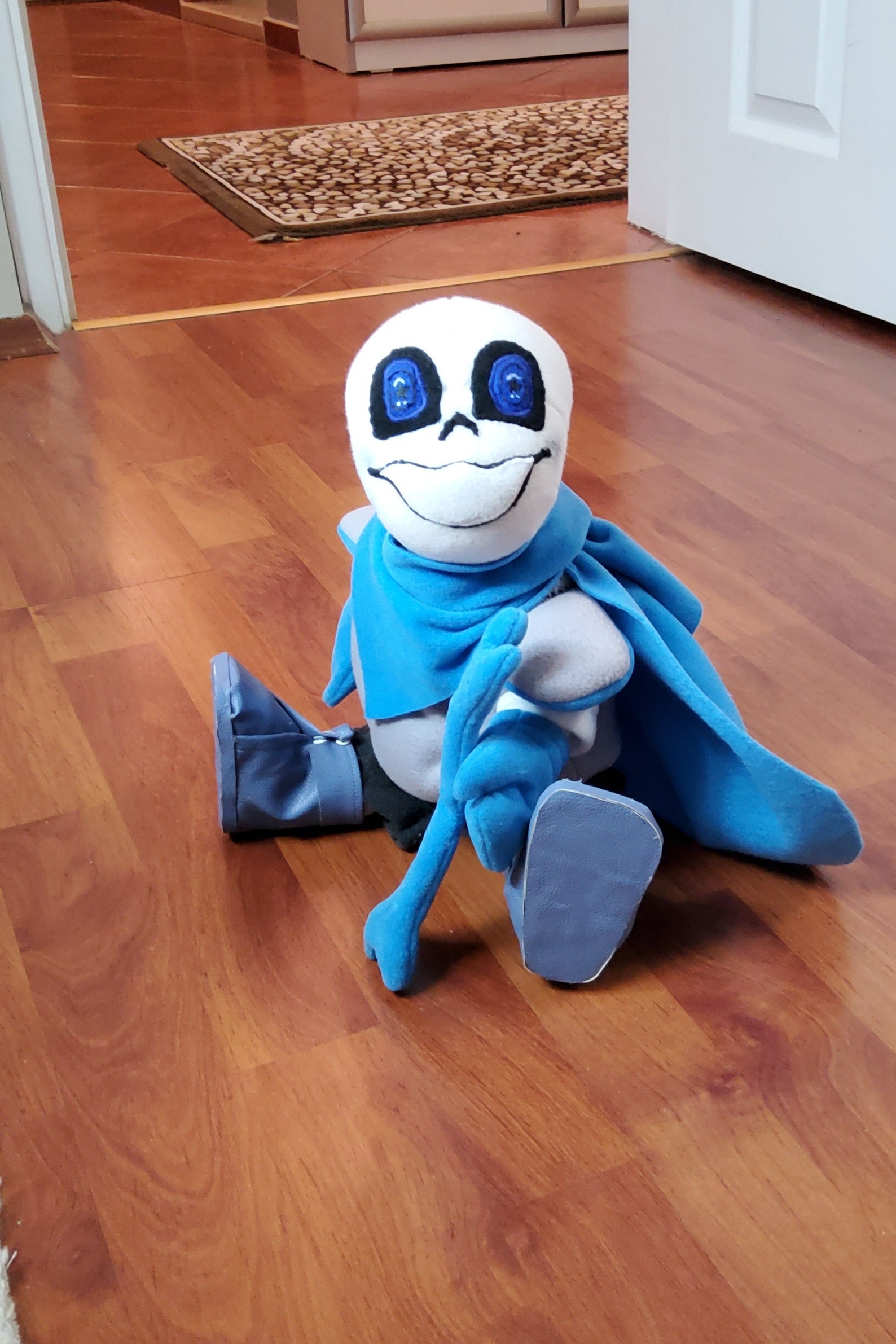 Underswap Sans Plushies Toy. All Parts of the Doll's Clothes Are ...