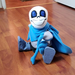 Underswap Sans Plushies Toy. All Parts of the Doll's Clothes Are ...