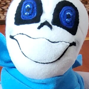 Underswap Sans Plushies Toy. All Parts of the Doll's Clothes Are ...