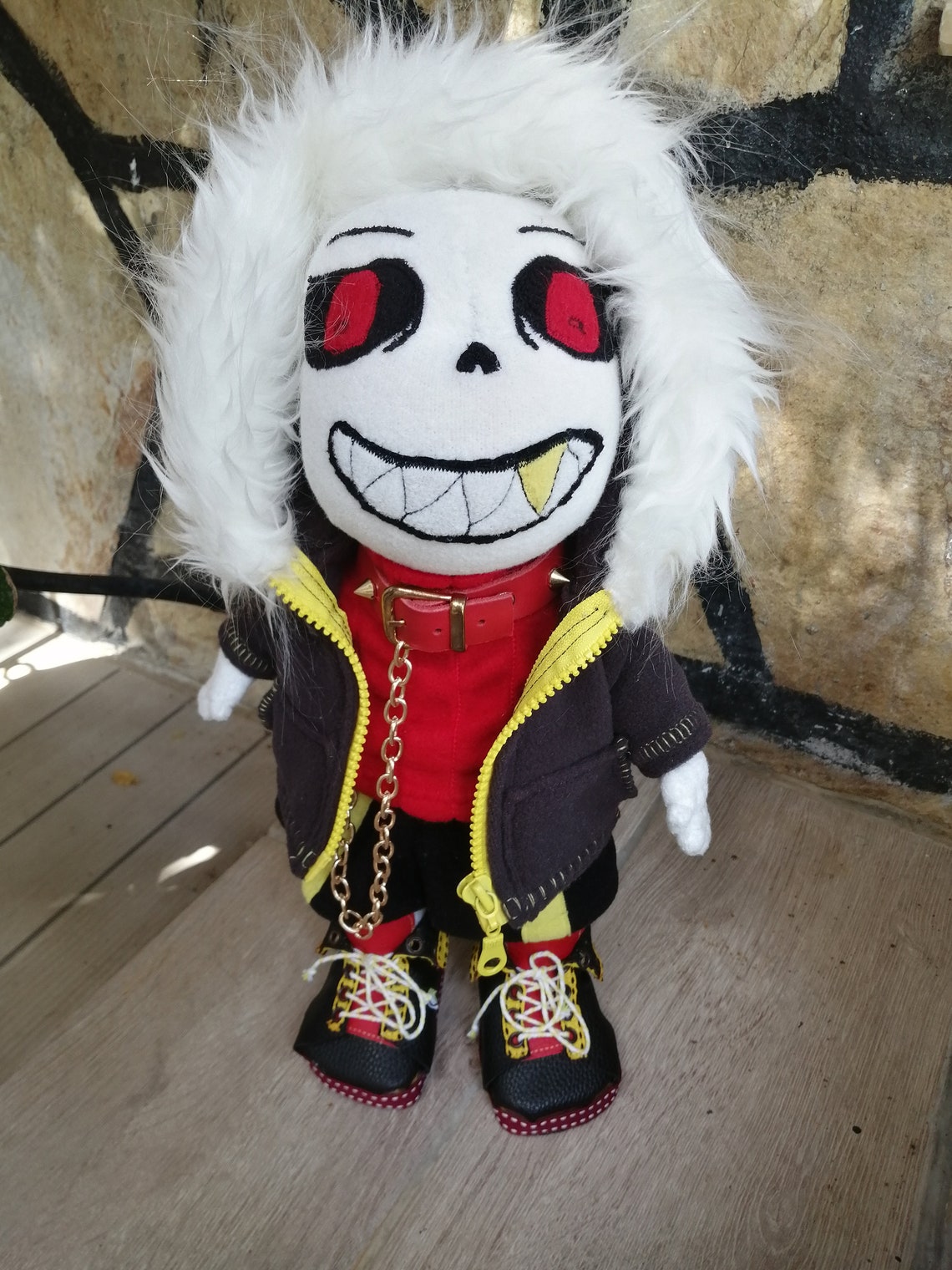 Underfell Sans Plush Toy.underverse.all Parts of the - Etsy