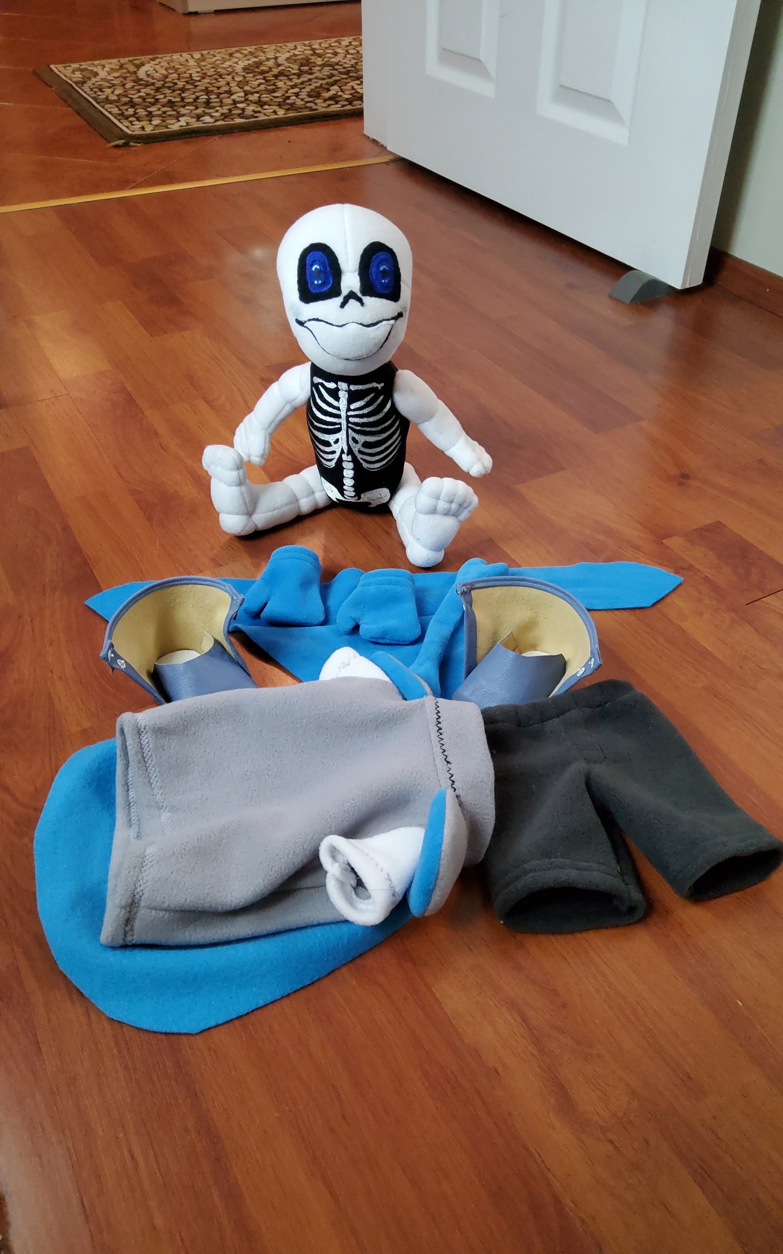 Underswap Sans Plushies Toy. All Parts of the Doll's Clothes Are ...