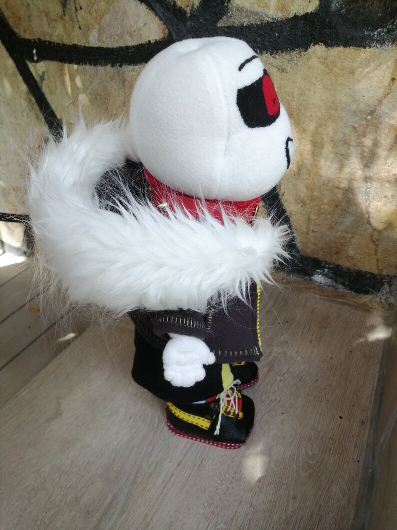 Underfell Sans Plush Toy.underverse.all Parts of the Doll's Clothes Are ...
