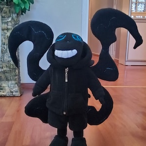 Empire Corrupted Nightmare Sans Plush Toy. All Parts of Doll's Clothes ...