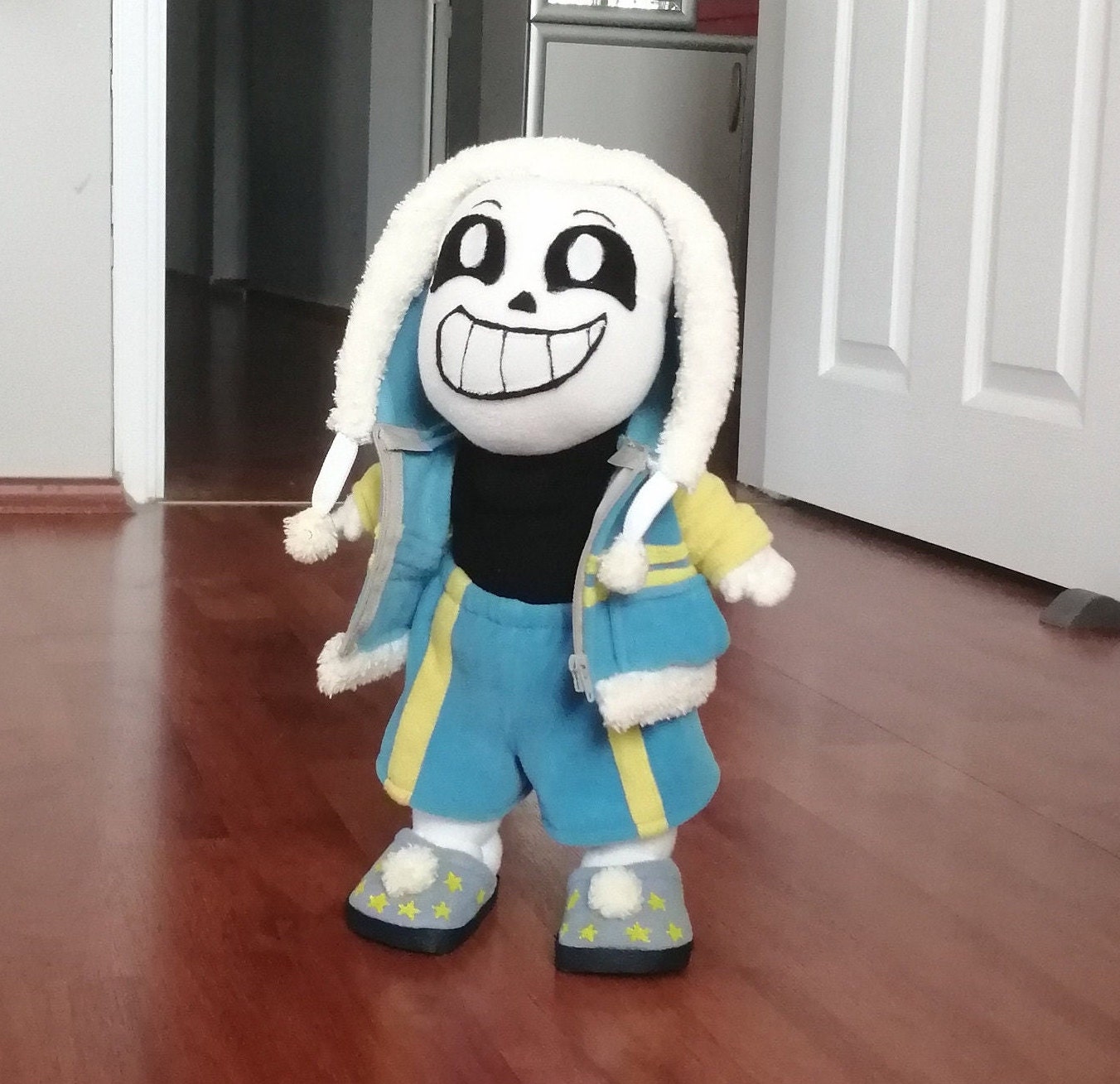 Outertale Sans Plushies Toy. All Parts of the Doll's Clothes - Etsy