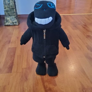 Empire Corrupted Nightmare Sans Plush Toy. All Parts of Doll's Clothes ...