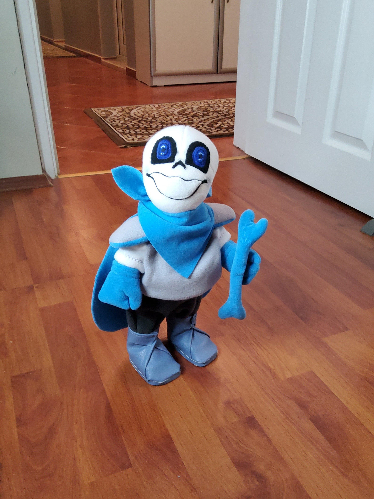 Underswap Sans Plushies Toy. All Parts of the Doll's Clothes Are ...