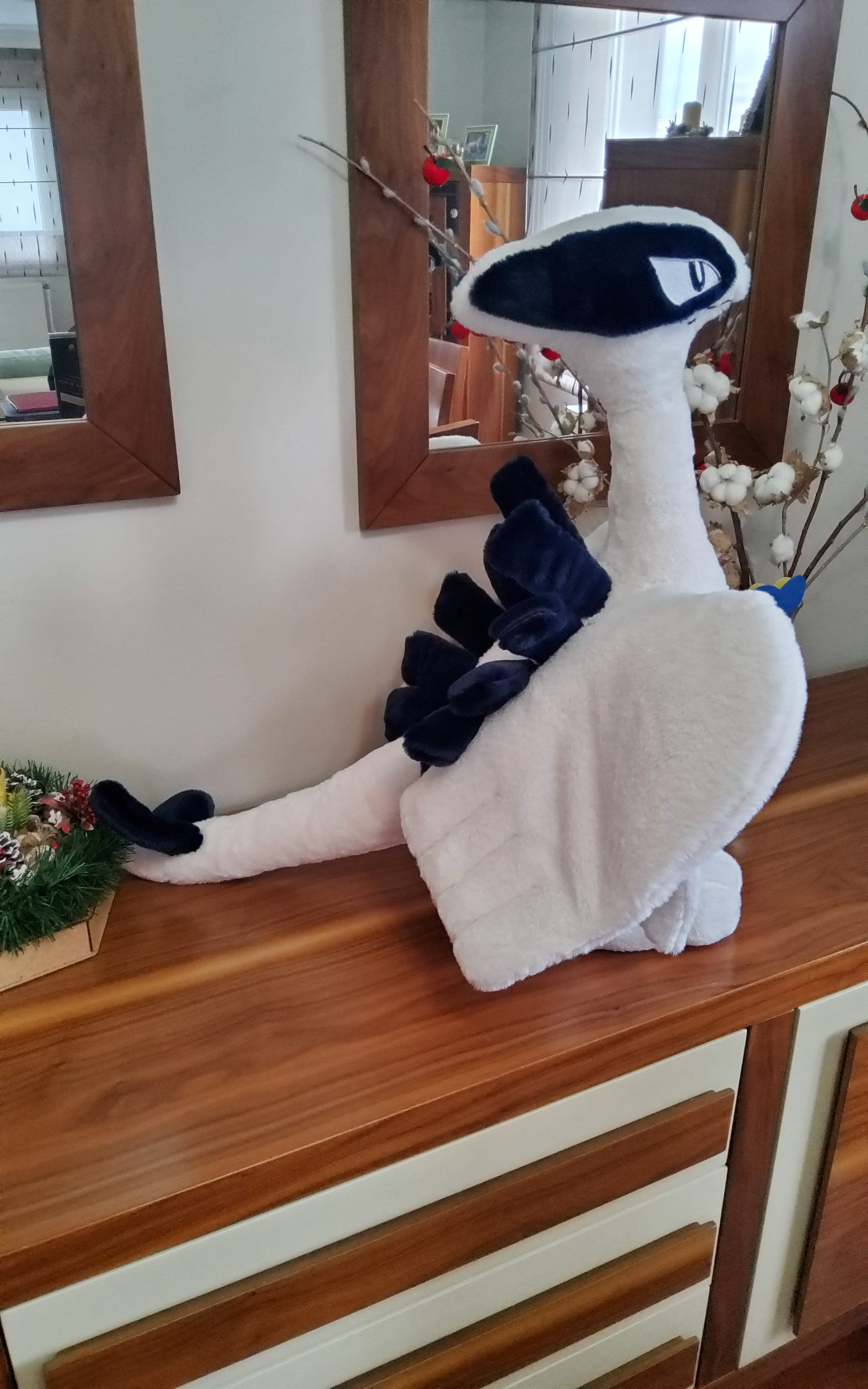 Pokemon Lugia Plush Toy. Size of Toy 65cm. 25 Inch Add Lugia to Your ...