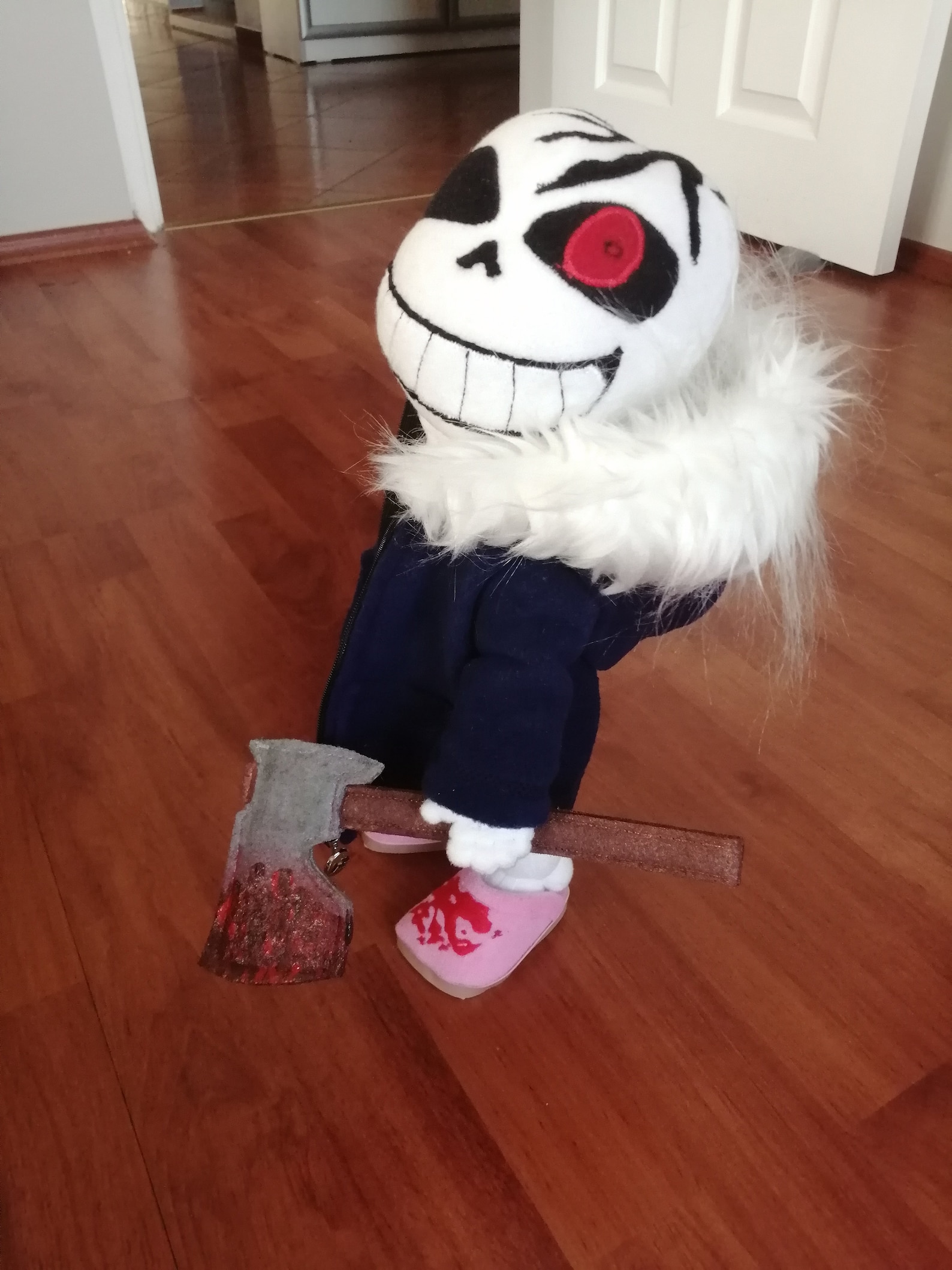 Horrortale Sans Plush Toy.underverse.all Parts of the Doll's Clothes ...