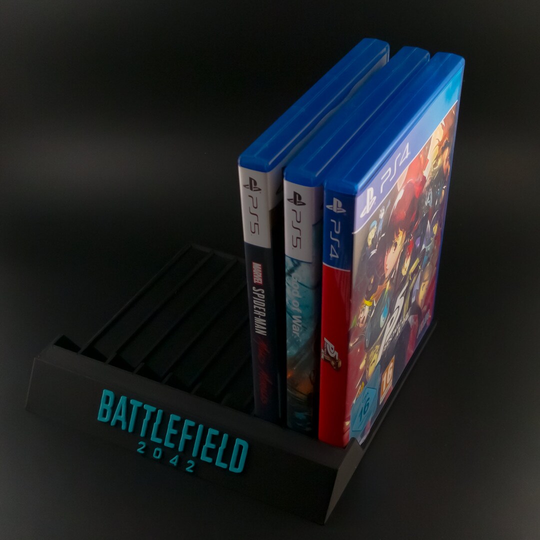 Battlefield 2042 Game Stand for Playstation PS5 and PS4 Games - Etsy