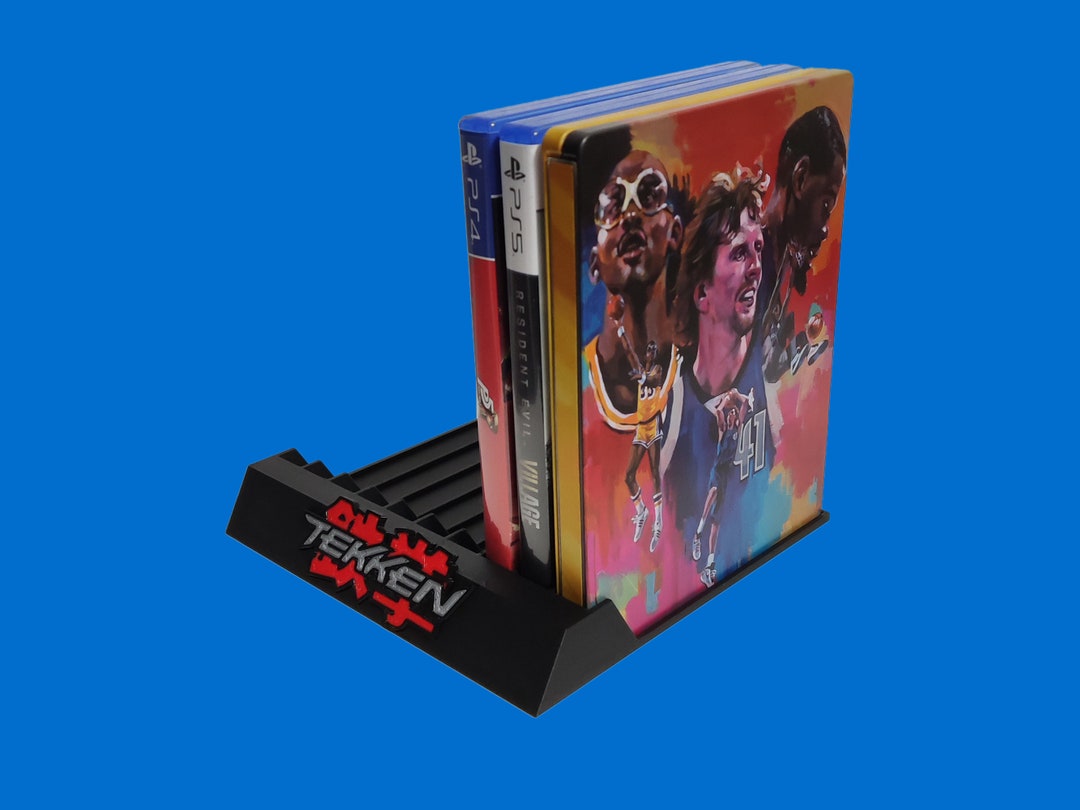 Tekken Game Stand for Playstation PS5 and PS4 Games 3D Printed Case ...