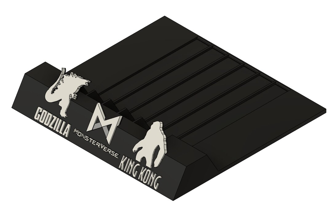Monsterverse Movie Stand Godzilla King Kong Bluray Holder Steelbook ...