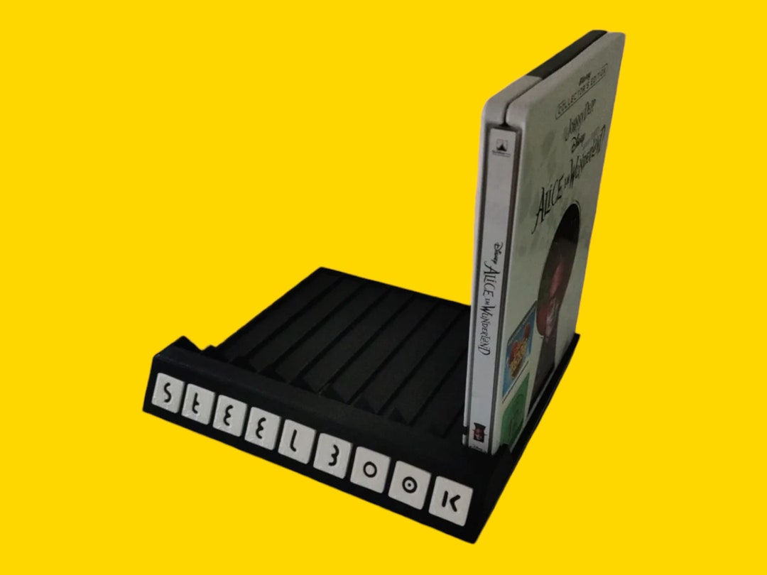Steelbook Logo Movie Stand Bluray Holder Steelbook Organizer DVD Stand ...