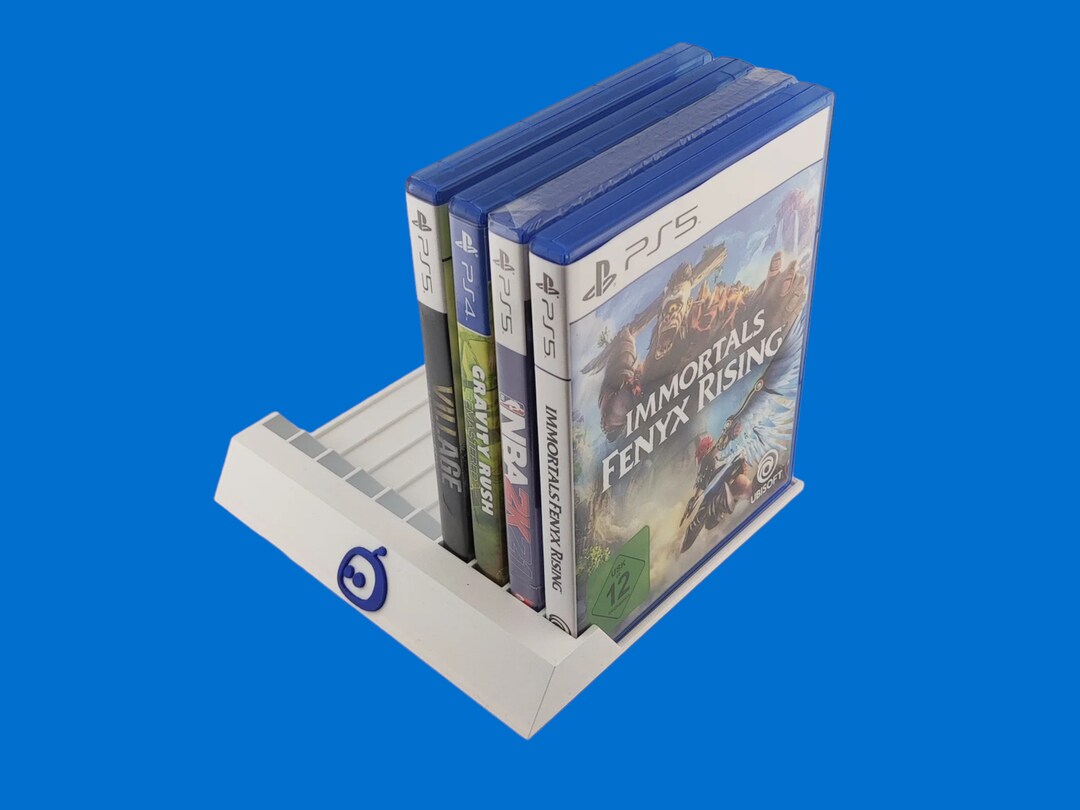 Astrobot Game Stand for Playstation PS5 and PS4 Games 3D Printed Case ...