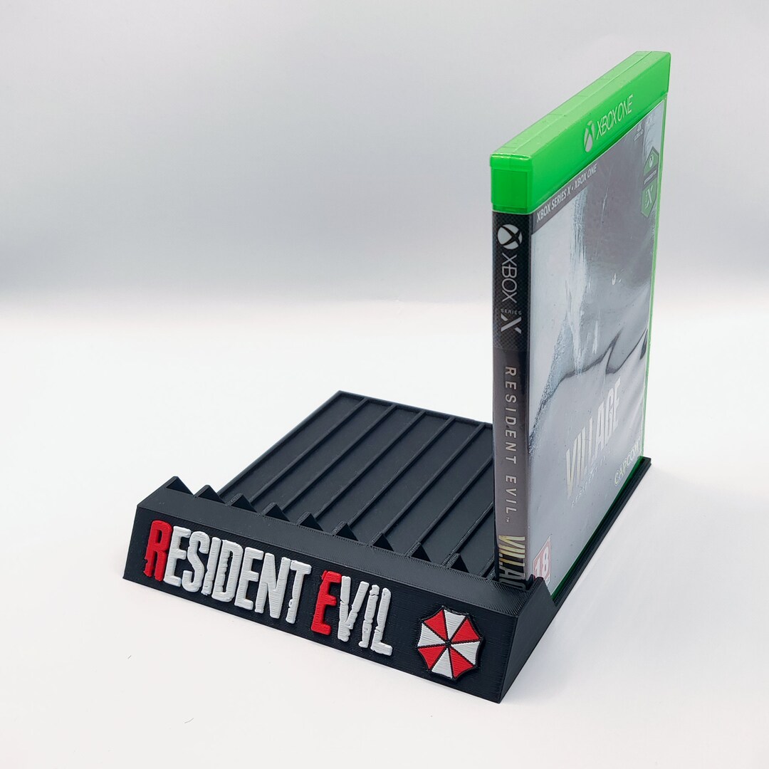 Resident Evil Umbrella Xbox Series XS Game Stand 3D Printed Holder for ...