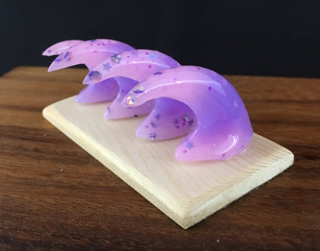 Galaxy Glitter Claws - Etsy