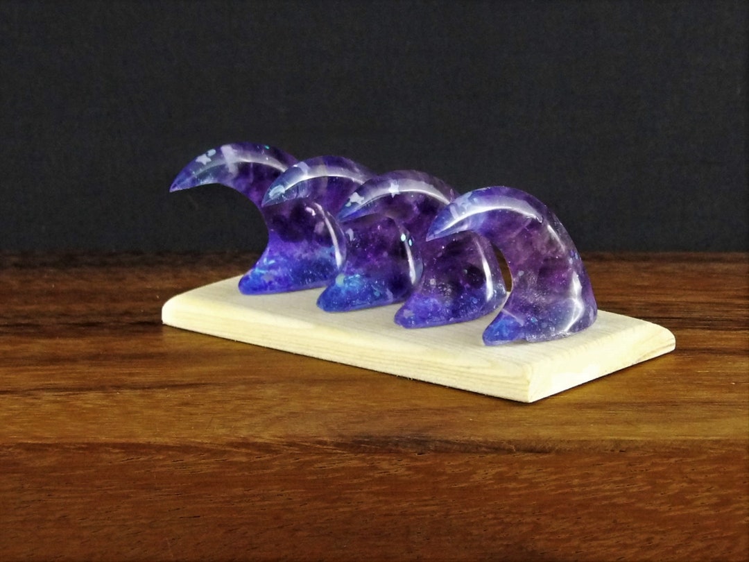 Amethyst Galaxy Claws - Etsy