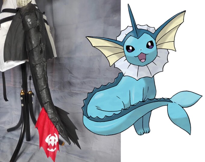 Pokemon Tail Vaporeon - Etsy UK