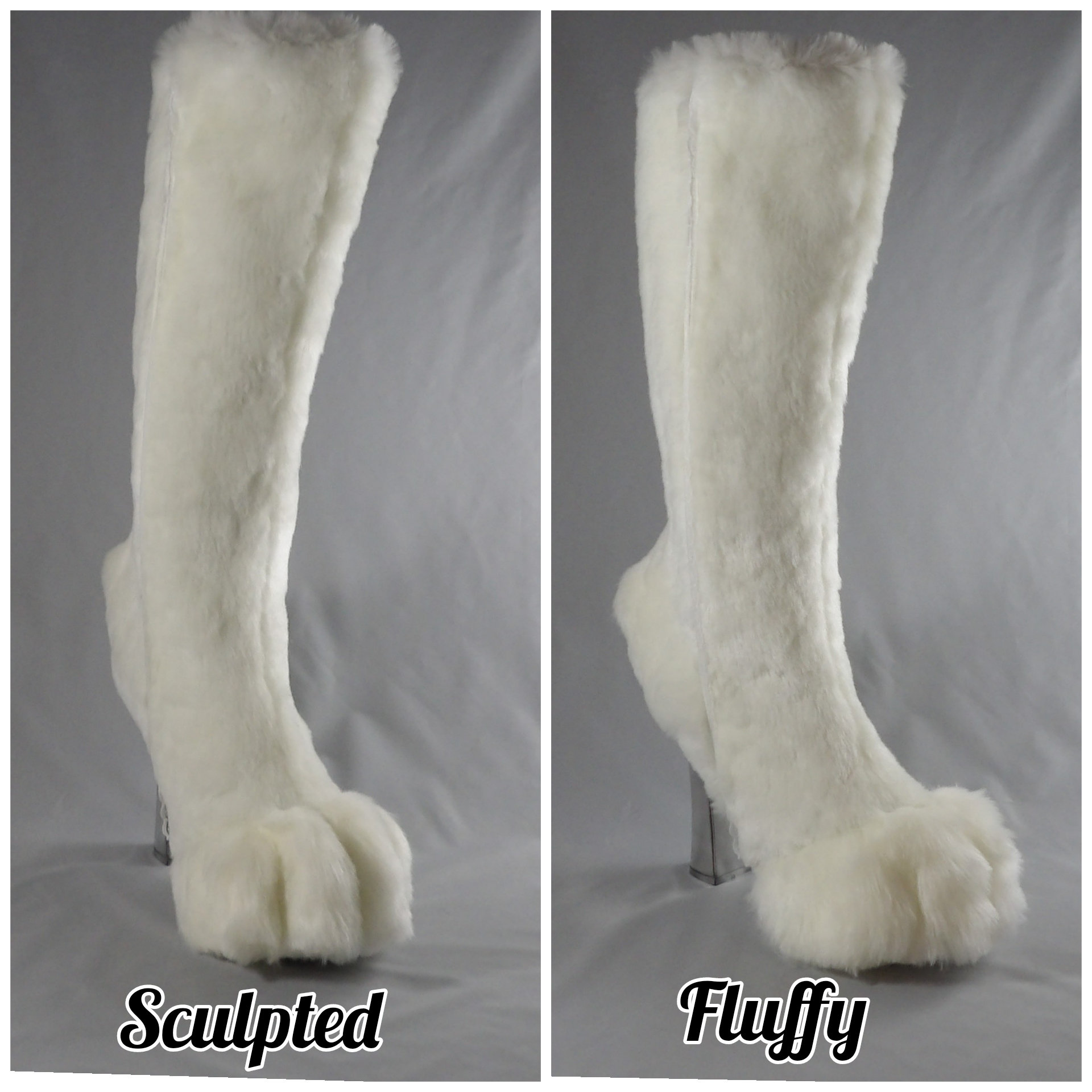 Realistic Paw Shoes fluffy - Etsy UK