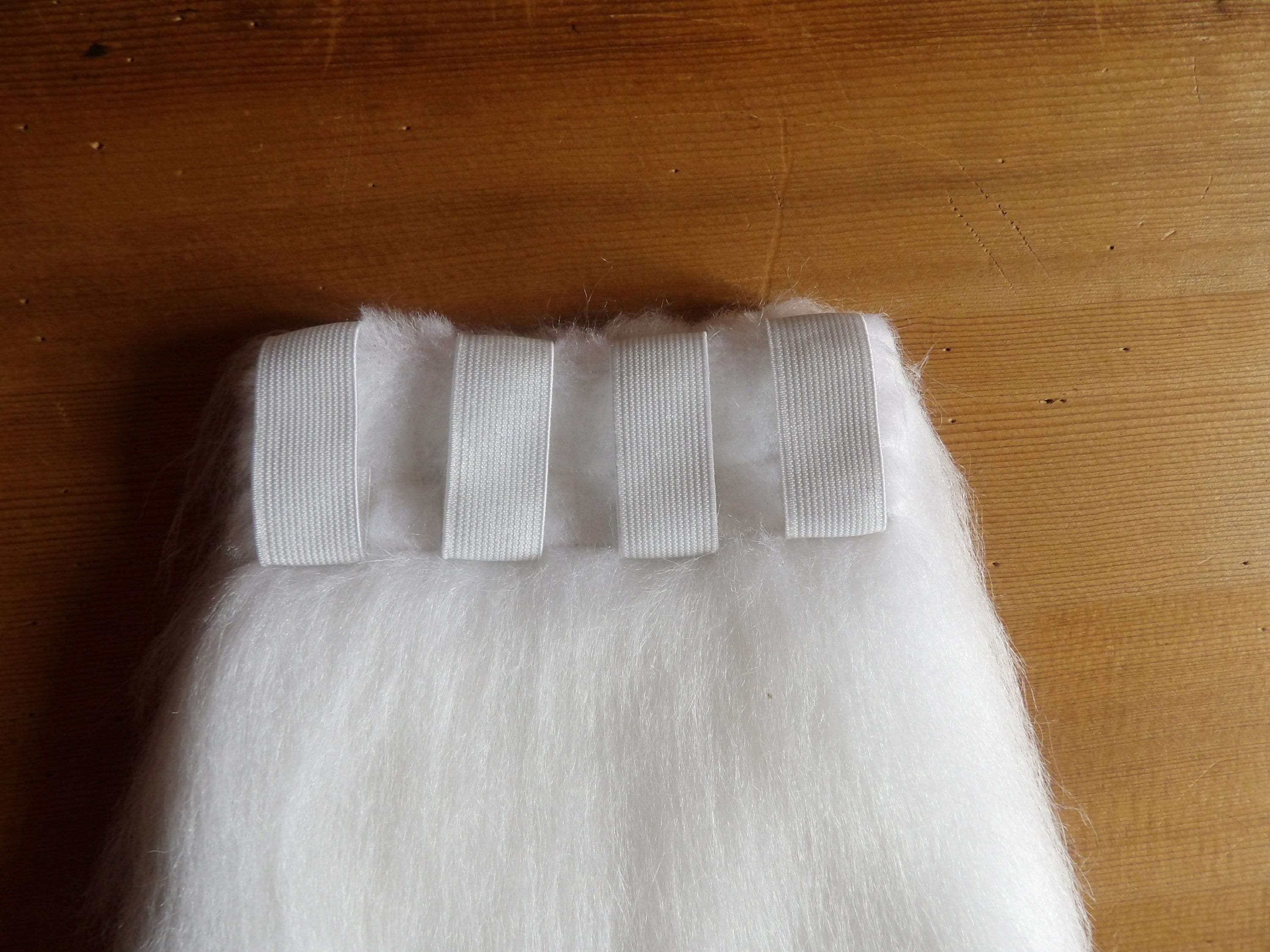 Giant White Arctic Fox Tail Unstuffed - Etsy