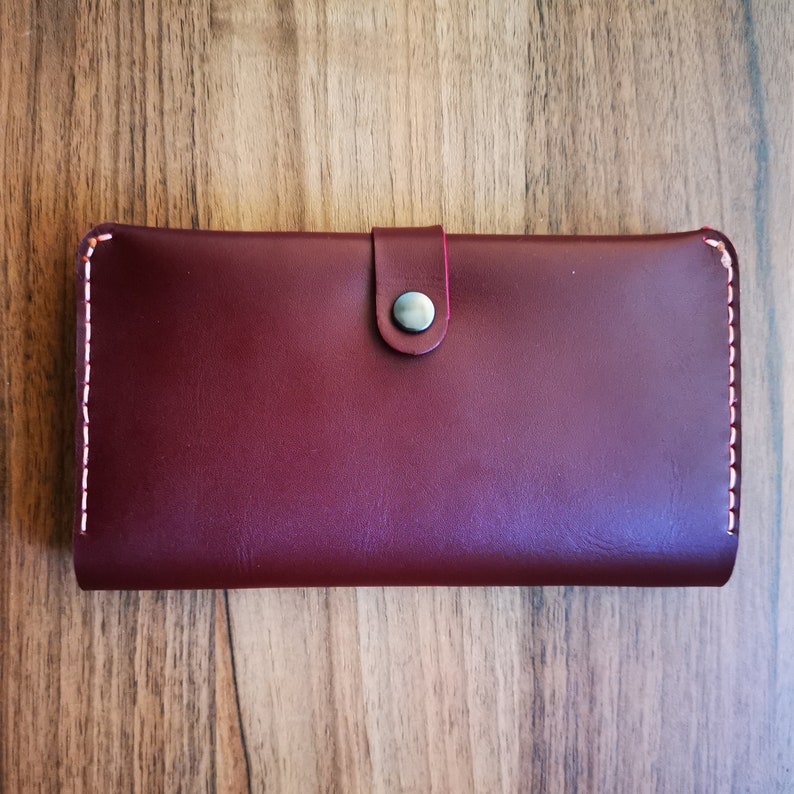 PDF Long Wallet Template Phone Wallet | Etsy