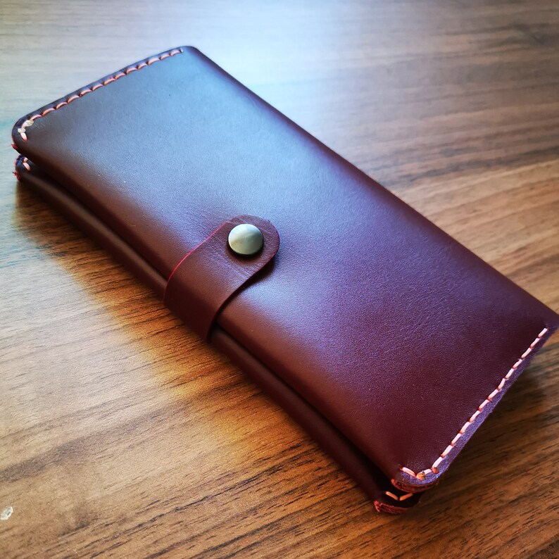 PDF Long Wallet Template Phone Wallet | Etsy