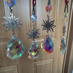 Sun Catcher Sun Charm Large Crystal Prism Rainbow Maker Window ...
