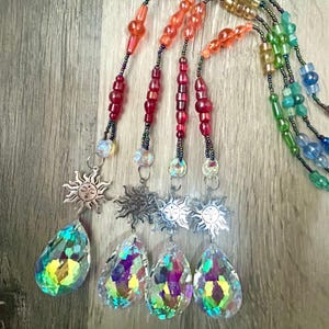 Sun Catcher Sun Charm Large Crystal Prism Rainbow Maker Window ...