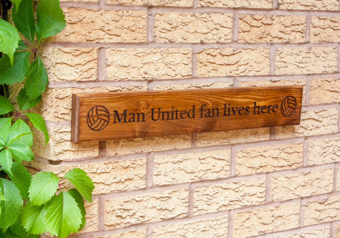 Personalised Vintage Rustic Football Team/sports Team/nickname Wall ...